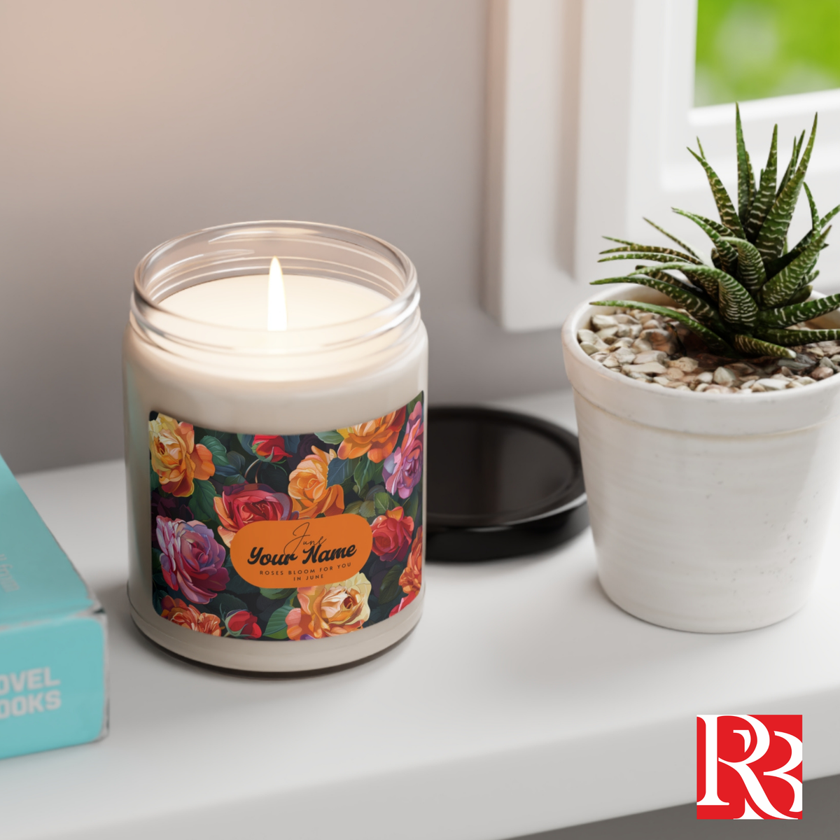 June Birth Flower * Scented Soy Candle – Reyhan Balci